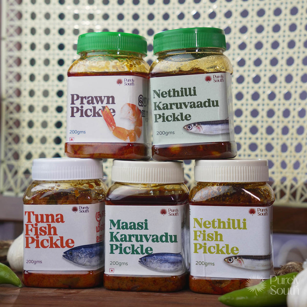 Mega Fish Pickle Combo | Purely South Pickles Offer Pack