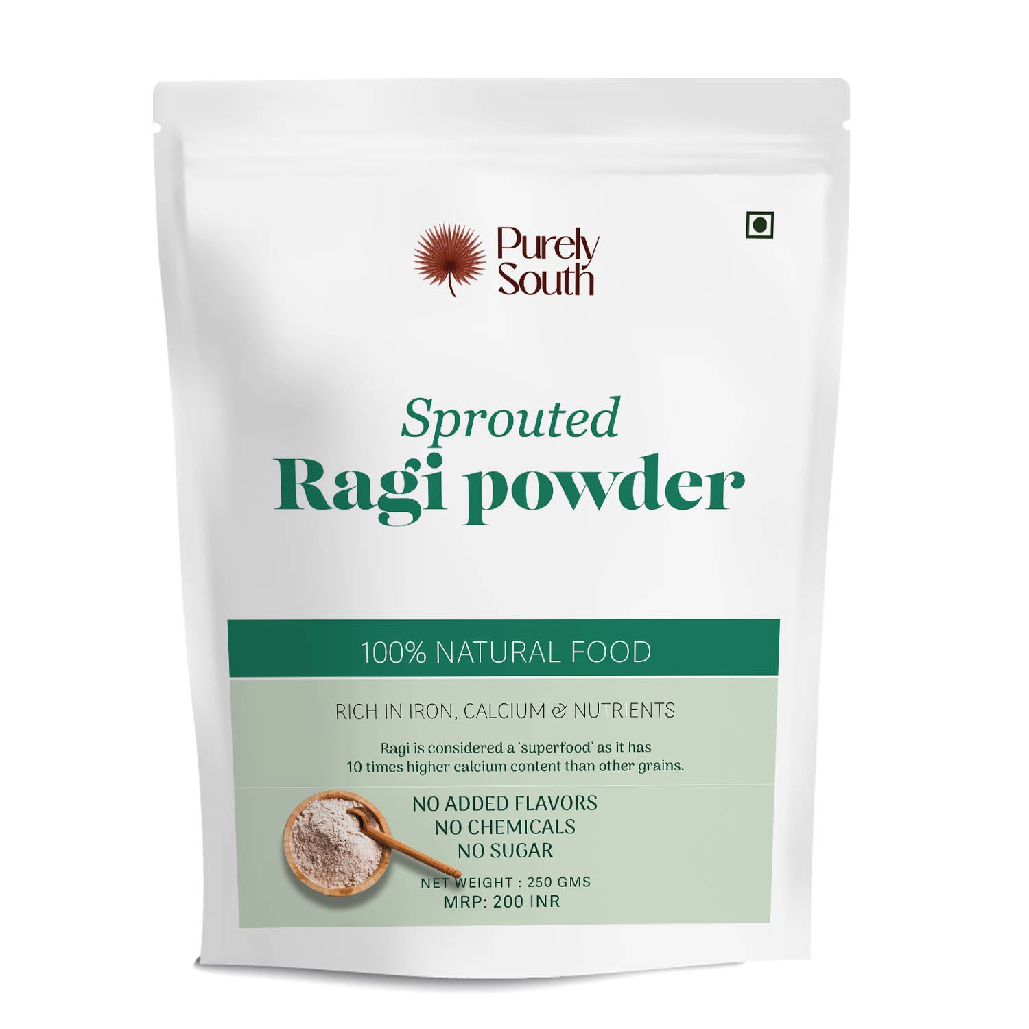 Sprouted Ragi Powder for Babies | Porridge Mix Baby Food